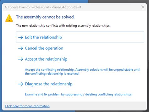 can we stop displaying this prompt place edit constraint the