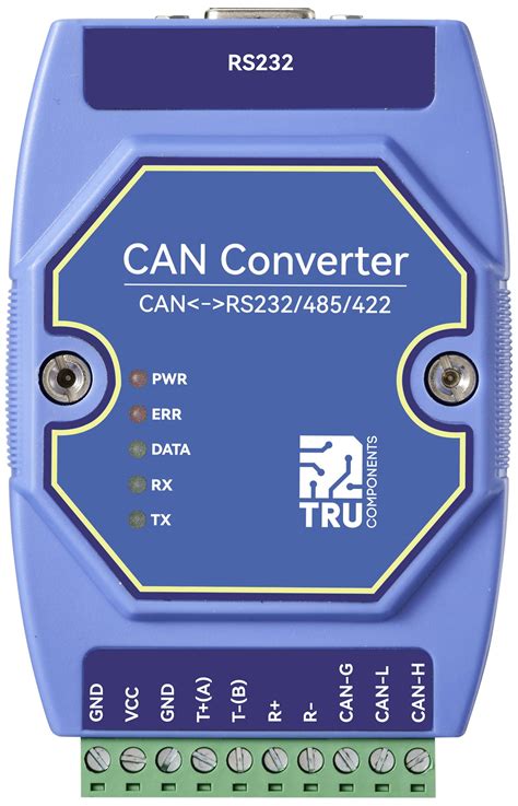 Tru Components TC ECAN 401 Multifunkcionalni Modul Modbus RTU CAN Bus RS 485 RS 422 RS 232