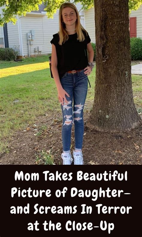 Mom Takes Beautiful Picture Of Daughter—and Screams In Terror At The