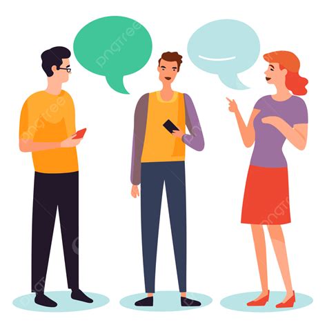 People Communicating Clipart