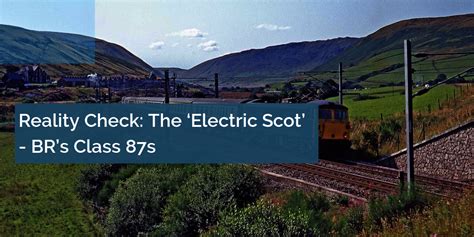 Br Class 87 Bo Bo Ac Electric Locomotives