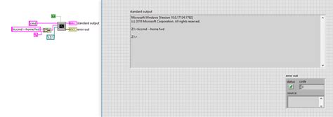 running a command in cmd vs labview system exec ni community
