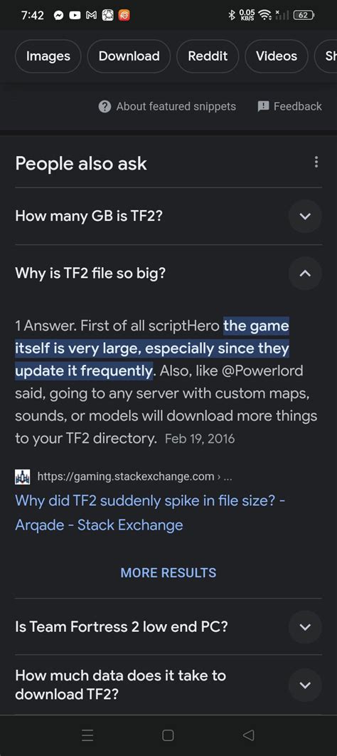 Found This While Searching For Tf2 S Total File Size Too Lazy To