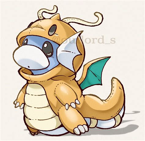 Xion Wisteria Way Dragonite Dratini Nintendo Pokemon Black Eyes Claws Cosplay Costume