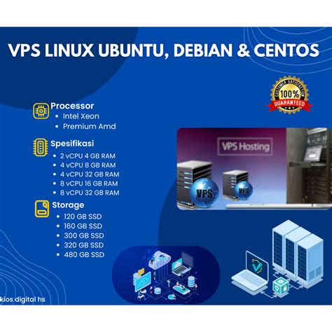 Jual Vps Linux Ubuntu Debian Centos Masa Aktif 30 Hari Full Garansi