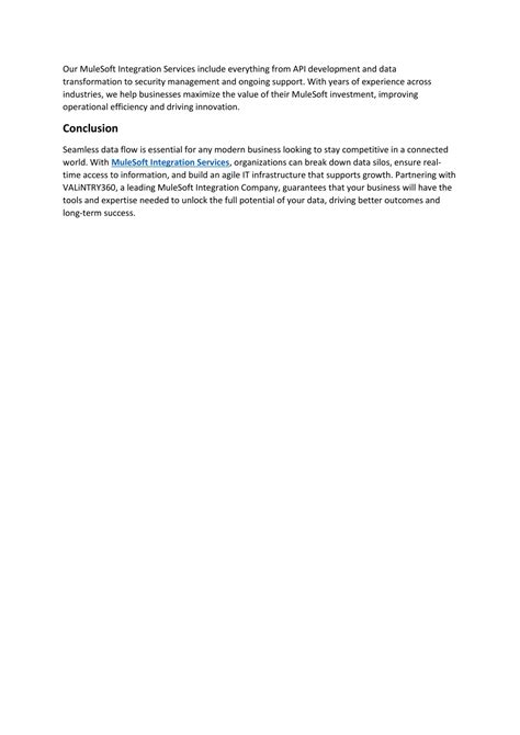 Ppt How Mulesoft Integration Services Enhance Data Flow Across