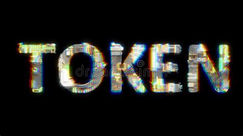 Glitch And Chromatic Aberrance Cybernetical Text Sale On Black