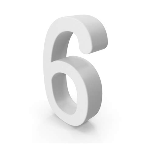 Number 6 Png Images And Psds For Download Pixelsquid S12357737e