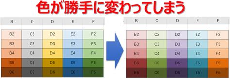 【エクセル】セルの塗りつぶしの色が勝手に変わる原因を解説。色を元に戻す方法と対策を紹介 Excelの森