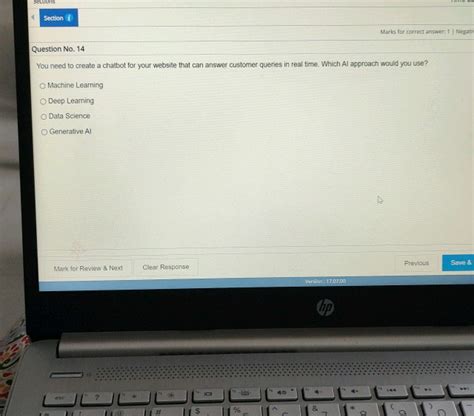 Sections Section I Marks For Correct Answer StudyX