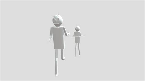 Baldi Meets Baldi V2 Download Free 3d Model By Baldi And More