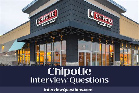25 Chipotle Interview Questions With Answers To Get Hired