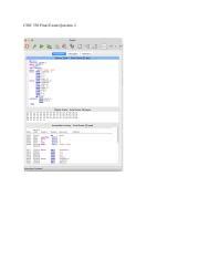 CISC 530 Final Exam Question 2 Pdf CISC 530 Final Exam Question 2