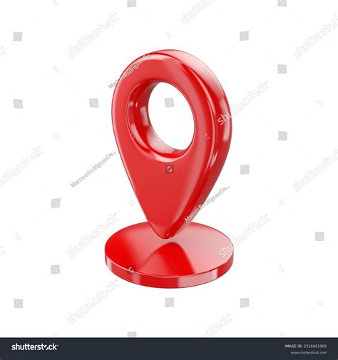 Point Location 3d Icon Pointer Map Stock Illustration 2526601905 Shutterstock