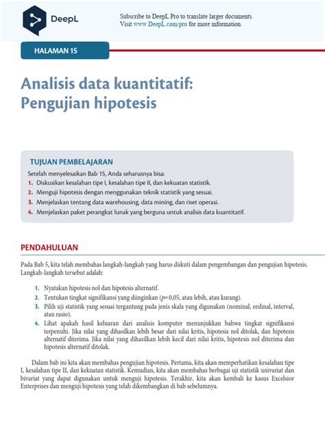 chapter 15 quantitative data analysis hypothesis testing id pdf