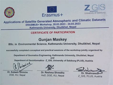 Gunjan Maskey On Linkedin Learning Opportunity Experience