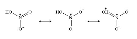Draw The Lewis Structure For HNO 3 With All Resonance Structures And Formal Charges Homework