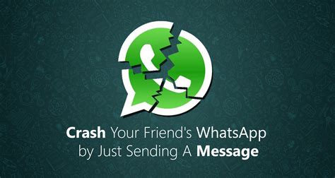 This Message Is Crashing WhatsApp All Over The World