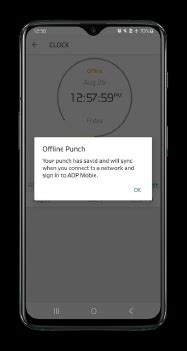 ADP Mobile Timecard How To Punch In And Out On The Timeclock Affinity Support Center