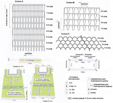 Вязаный сарафан для девочки