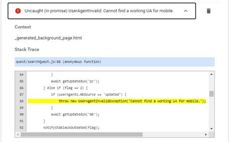 Mobile Searches Error · Issue 93 · Anthonyzjiangmicrosoft Reward Chrome Ext · Github