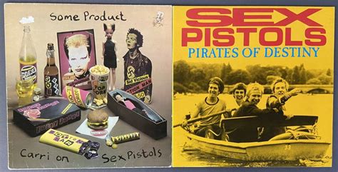 Sex Pistols Vinyl Records Set Of Two Some Product Carri On Sex Pistols