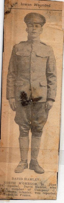 David James Hamlett 1895 1974 Find A Grave Memorial