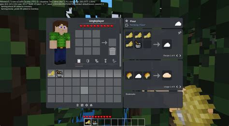 quick crafting not giving replacements back in latest dev version of