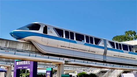 Magic Kingdom Express Monorail Complete Ride Experience In 4k Walt Disney World Florida April