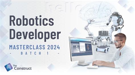 The Construct On Linkedin Roboticsmasterclass Roboticsdevelopment