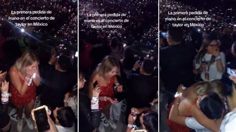 Pareja Se Compromete En Concierto De Taylor Swift En México Así Fue La