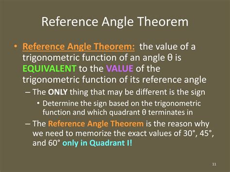 PPT Reference Angles In Trigonometry PowerPoint Presentation Free Download ID