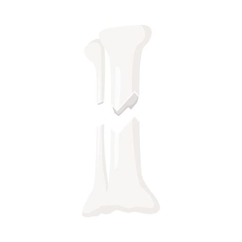 Broken Bone Illustration 39599774 Vector Art At Vecteezy