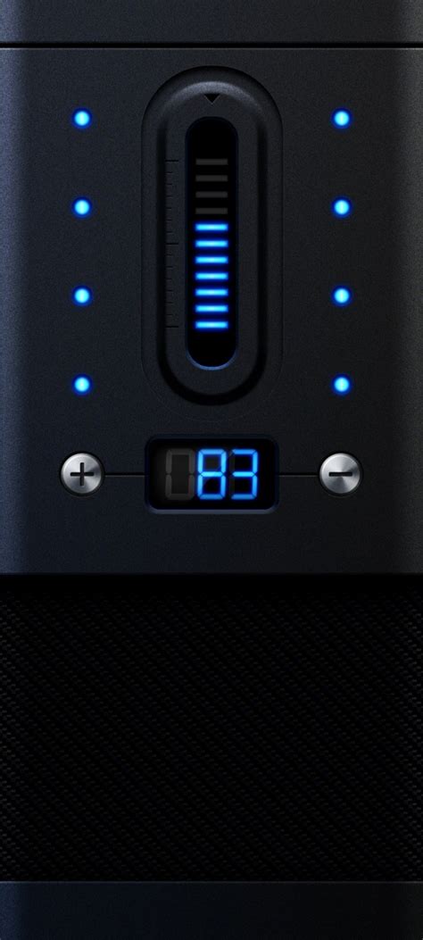 Blue Light Electronic Clock