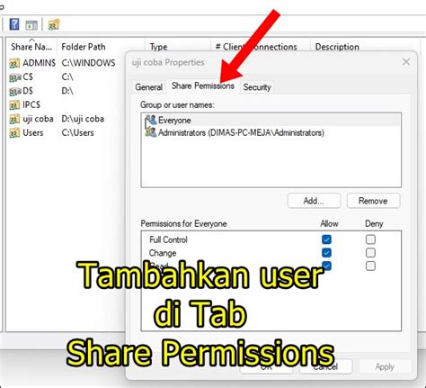 Setting Share Berbagi Atau Sharing Folder Atau Drive Windows Service Keliling Komputer