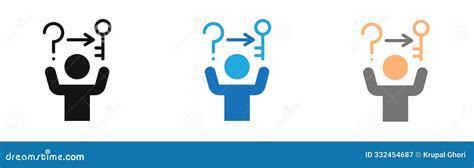 Problem Solving Skills Icon Line Art Logo Set Stock Illustration Illustration Of Join Lesson