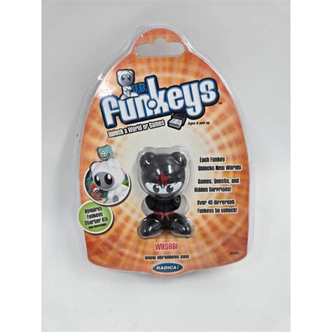 U B Funkeys Toys Radica Ub Funkeys Wasabi Ninja Mattel Unlock A
