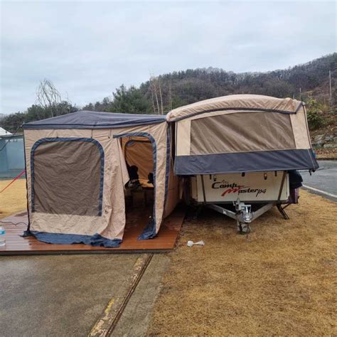중고직거래 캠핑트레일러맞춤제작 타프텐트 풀셋트