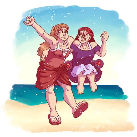 Swim Twins By Erinptah On Deviantart