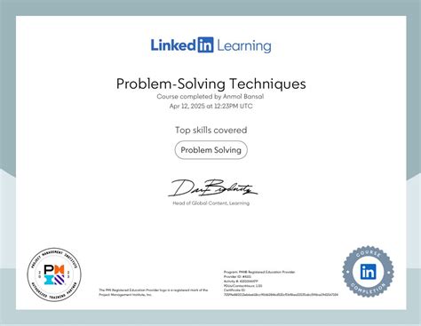 Linkedinlearning Problemsolving Continuouslearning