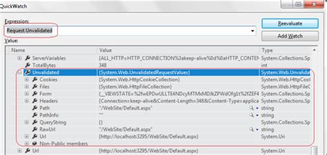 Examining Request Validation With Aspnet 45 Codeproject