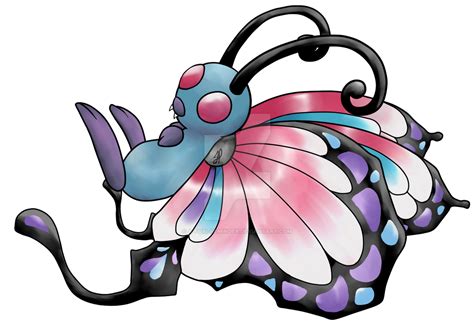 Mega Butterfree By A Foxi Reminder On Deviantart