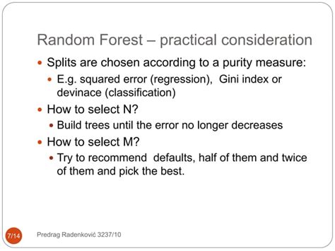 Algoritma Random Forest Beserta Aplikasi Nya PPT