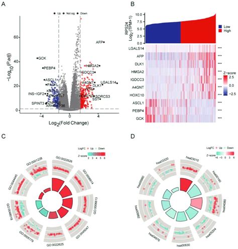 Identification Of Degs And Ppi Network Analysis Avolcano Plot Of The