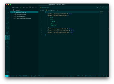 no test discovery functionality when using unittest on macos · issue 14962 · microsoft vscode