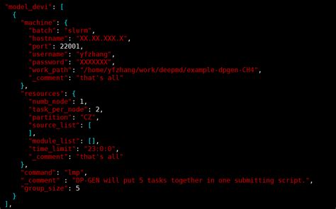 Questions About The Machinejson File · Deepmodeling Dpgen · Discussion 527 · Github