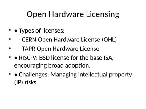 Insightsonopenhardwareandrisc Vpptx