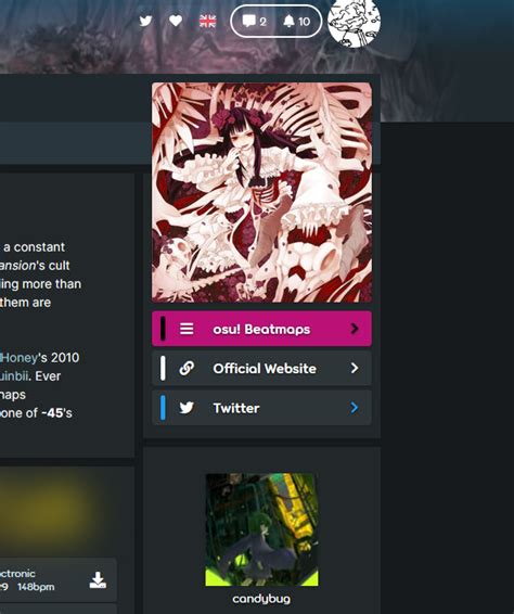 Artist Portrait On All Featured Artist Pages Looks Broken · Issue 9570 · Ppyosu Web · Github