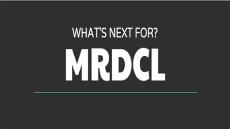 What Is Next For MRDCL MRDC Software