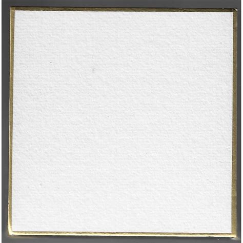 Five Small Gold Framed Shikishi Boards 100mm